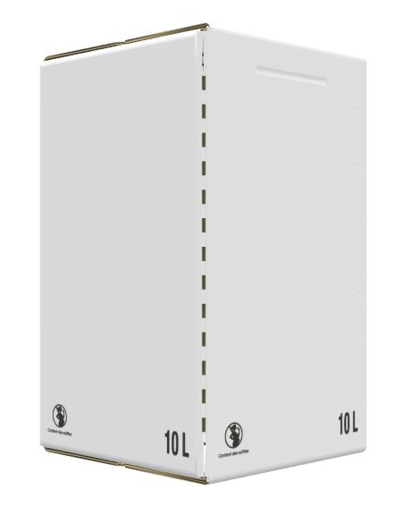 Cartons Bib Bag in Box 10L Flexo Oenobag Coloré - Carles