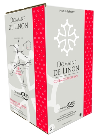 Cartons Bib Bag in Box à personnaliser 5L Offset - Carrés - Carles